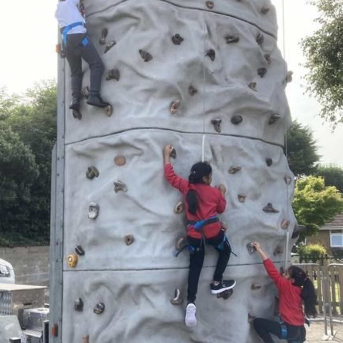 Whitehall Junior School - Climbing Wall Challenge