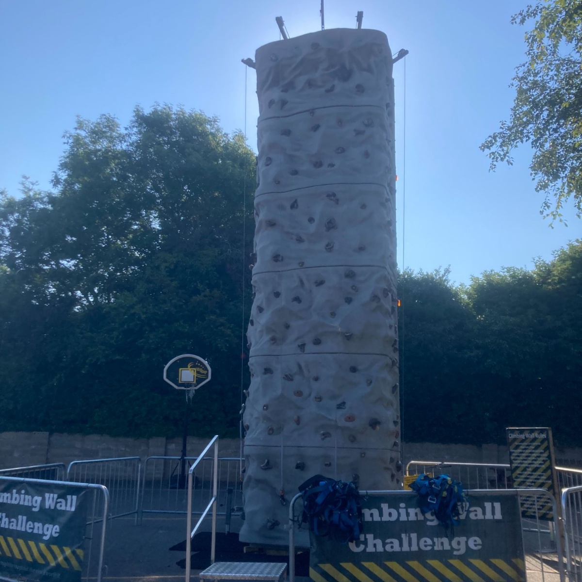Whitehall Junior School - Climbing Wall Challenge